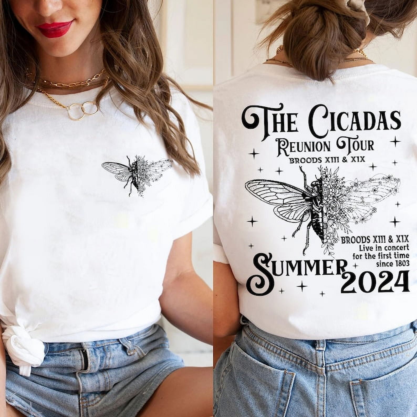 Retro The Cicadas Reunion Tour Shirt, Cicadas Invasion Summer Scream ...