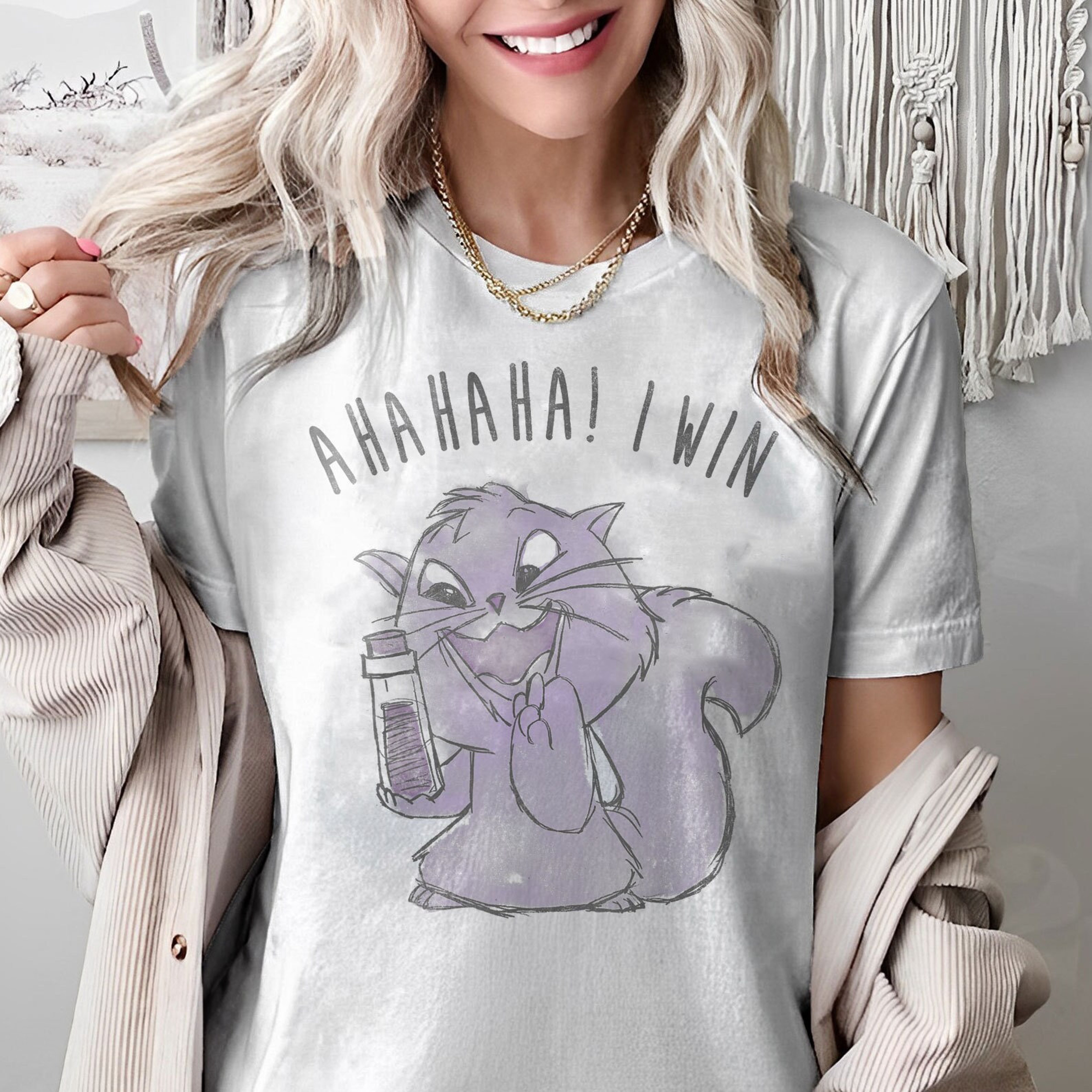 Retro The Emperor'S New Groove Disney Villains Yzma Cat Poison Shirt ...