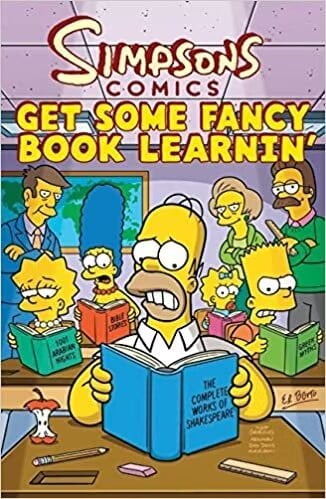 Retro The Simpsons Poster Metal Tin Sign The Simpsons Homer Reading ...