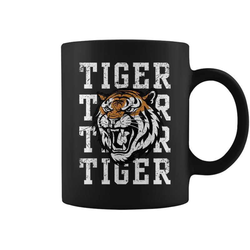 Retro Tiger Pride Tiger Mascot School Sports Team Co - Walmart.com