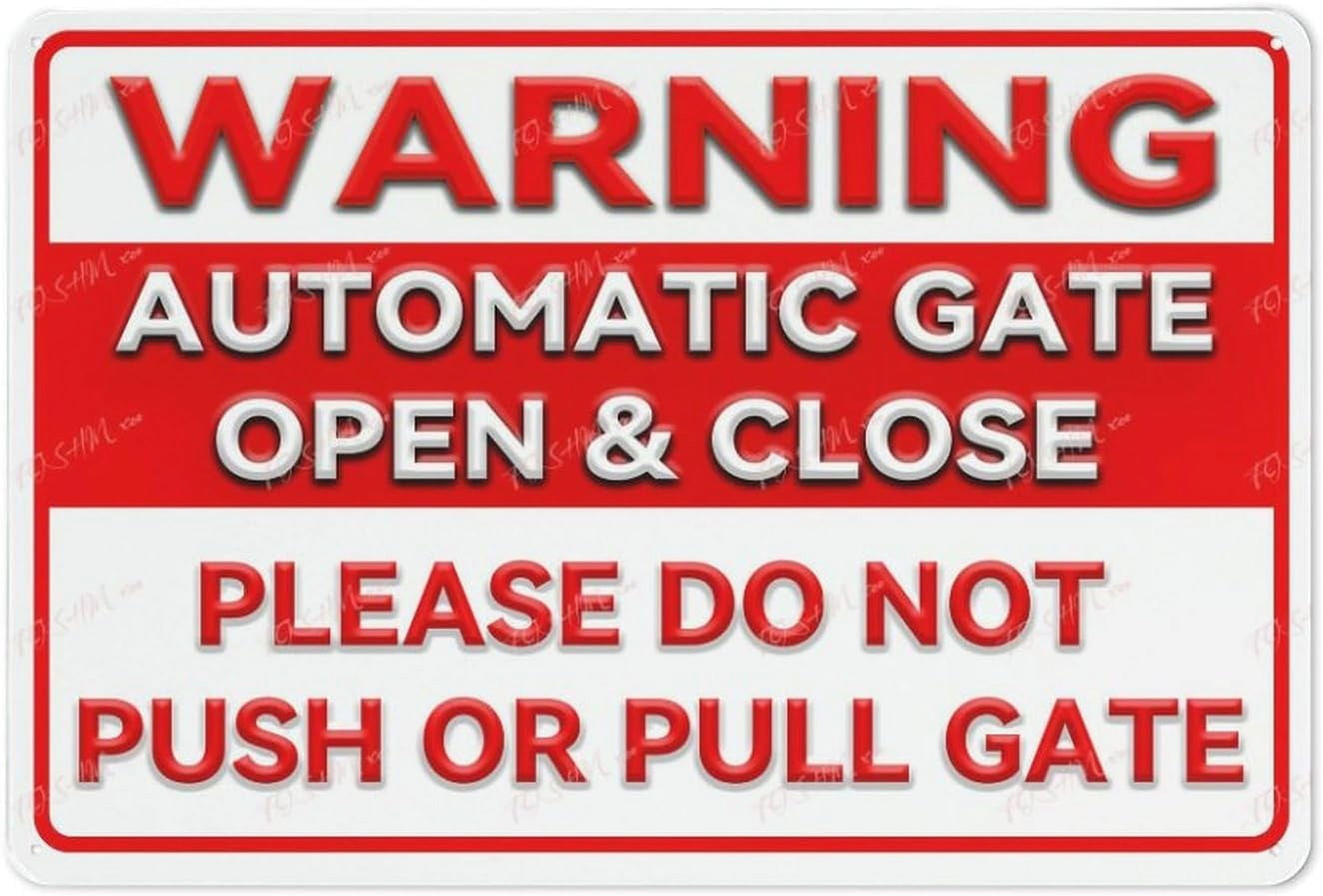 Retro Tin Sign Visitors Please Respect Farm Biosecurity Please Do Not ...