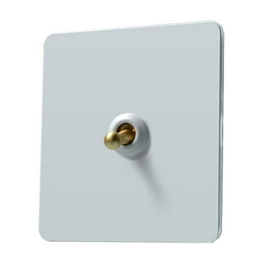 Retro American Industrial Style Light Switch Socket, Solid Wood Brass ...