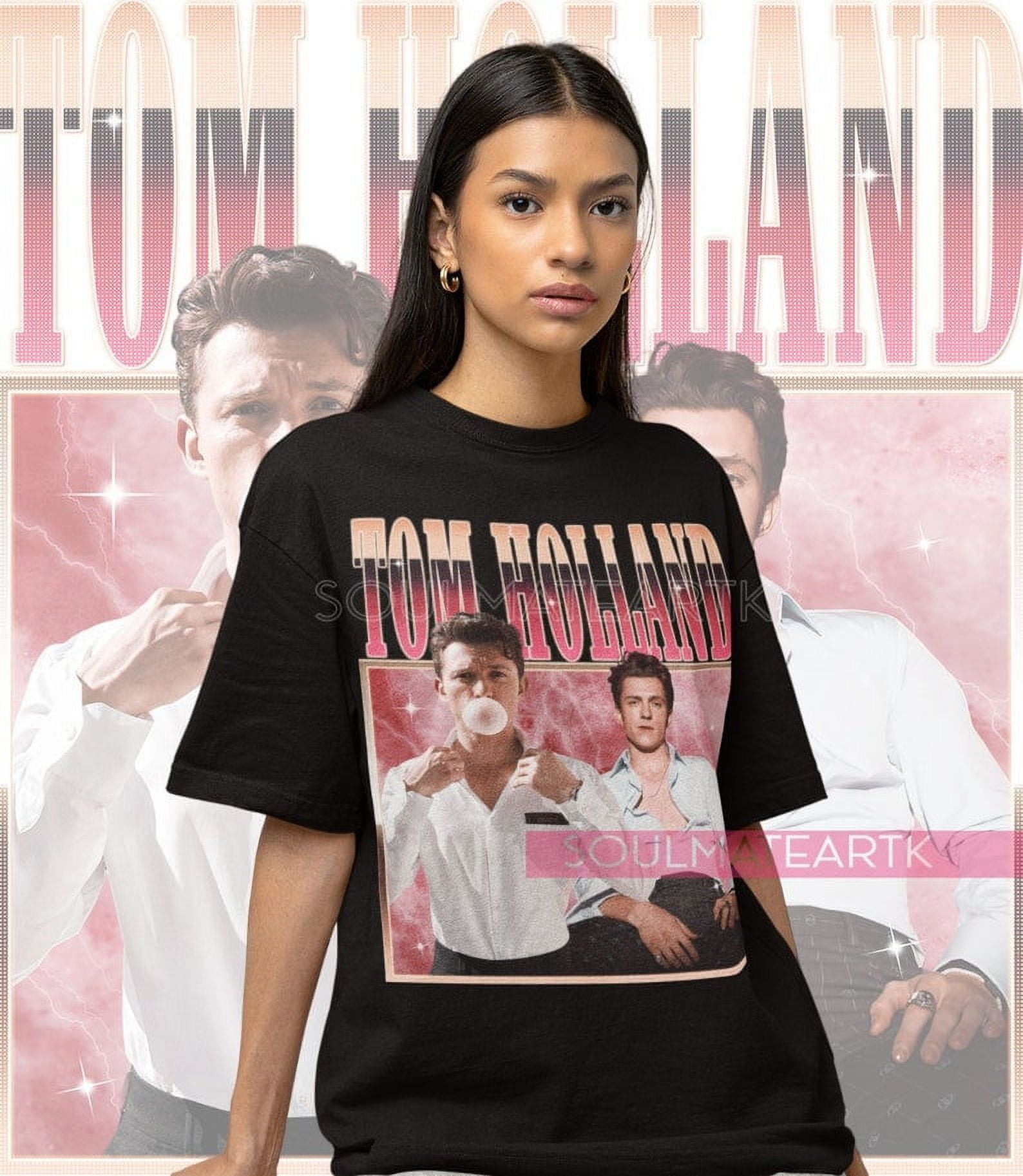 Retro Tom Holland Shirt, Tom Holland Vintage 90s Tee, Tom Holland ...