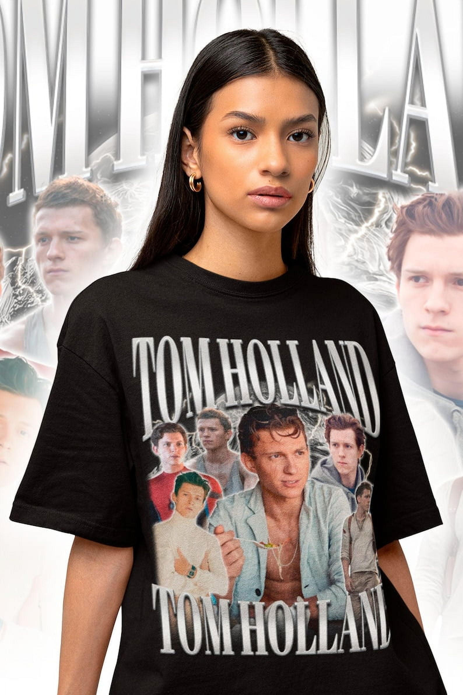 Retro Tom Holland T-shirt - Tom Holland - Tom Holland Fan Gift for her ...