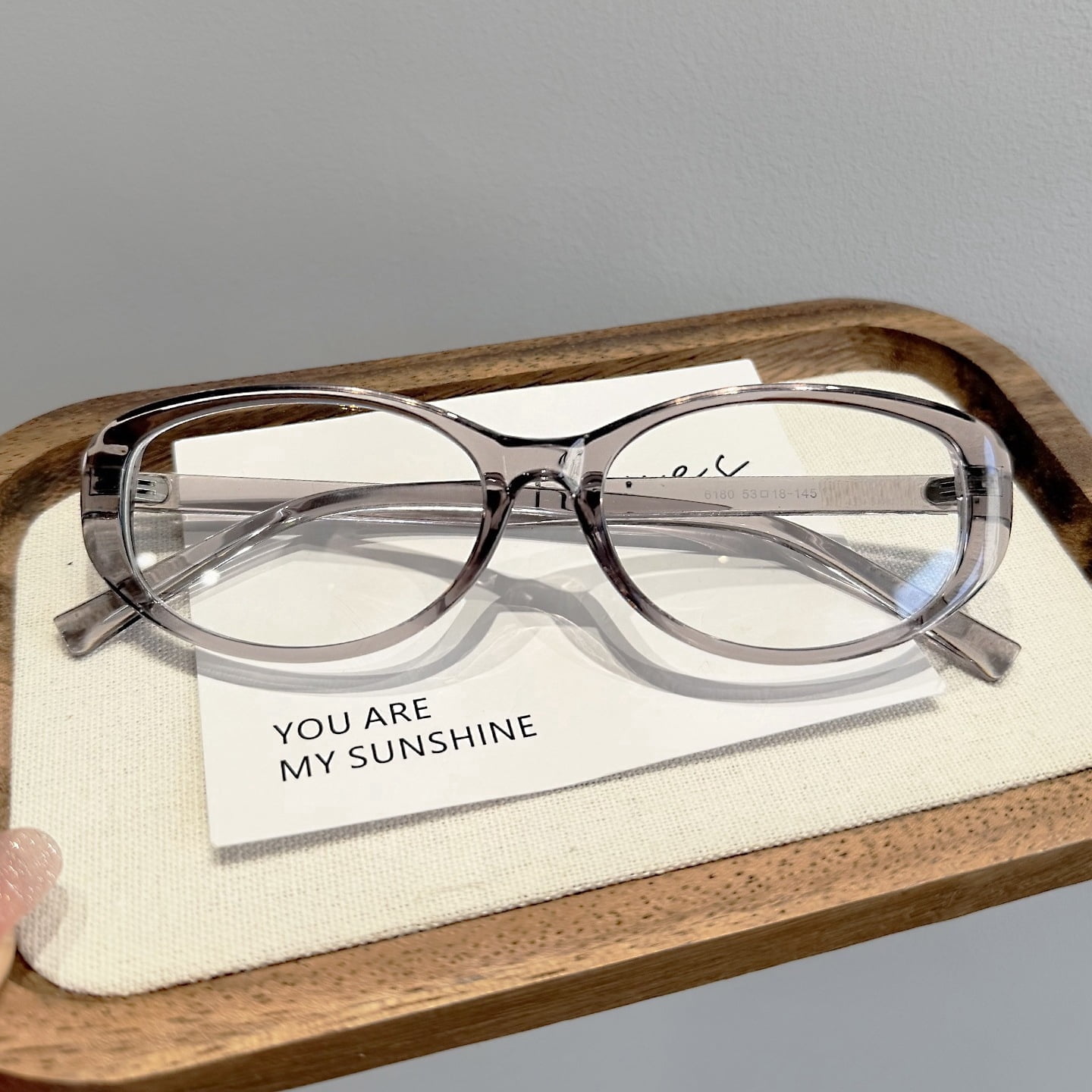 Retro Tortoiseshell Oval Eyeglasses, Non-Prescription Clear Lens ...