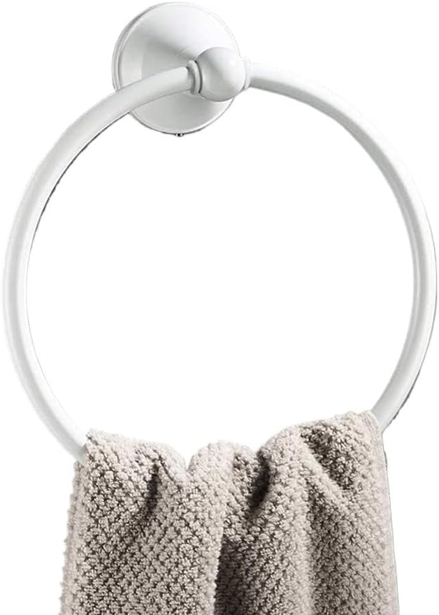 Retro Towel Holder, Bathroom Hand Towel Ring,Ring Towel Rail White ...