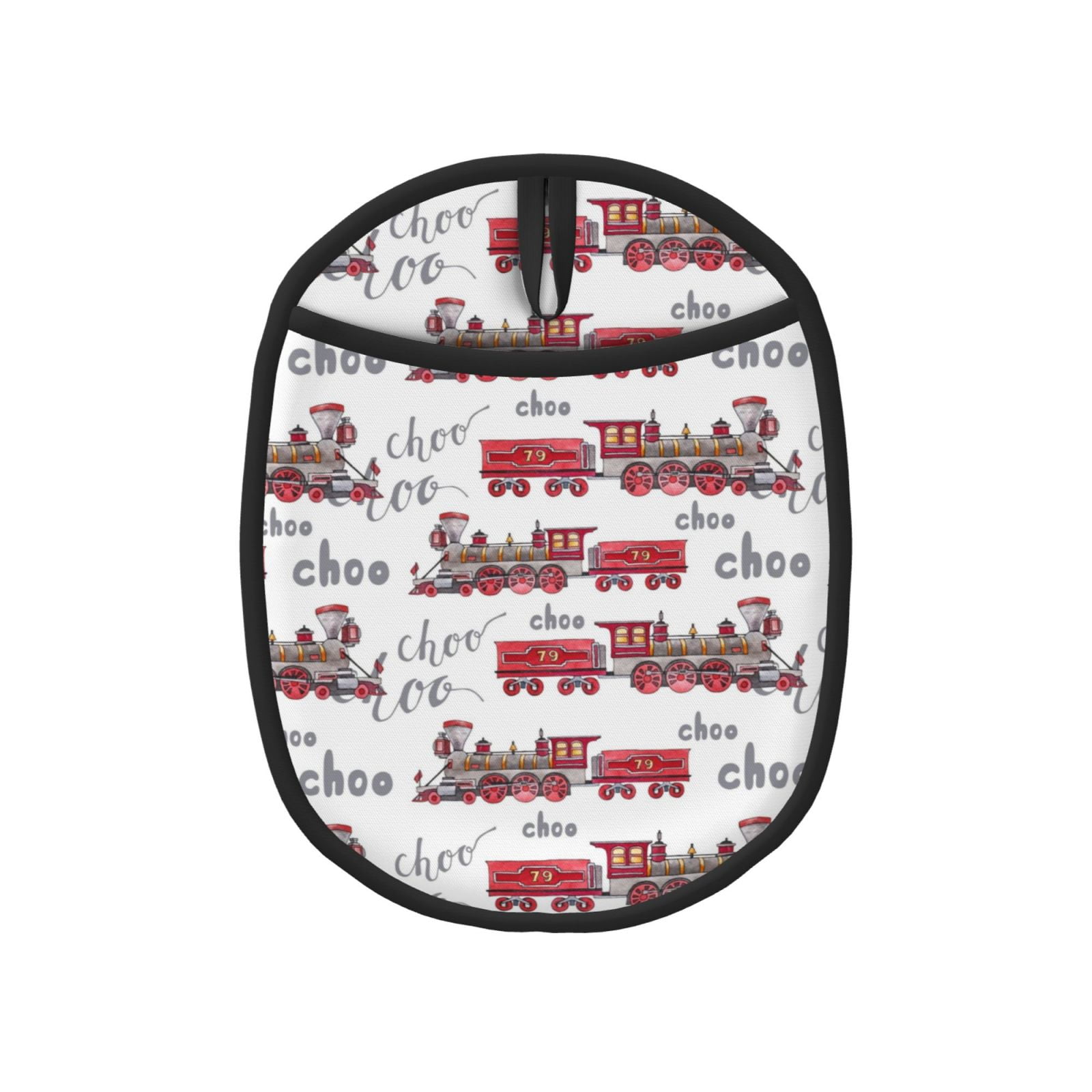 Retro Train Pot Holders for Kitchen - Heat Resistant Oven Mitts Hot ...