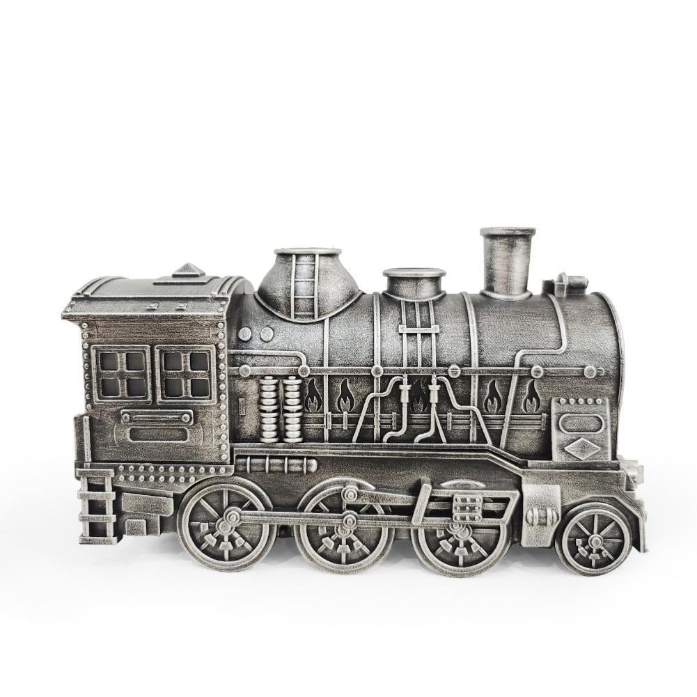 Retro Train-Shaped Aroma Diffuser Humidifier, 300ml Ultrasonic Mist ...