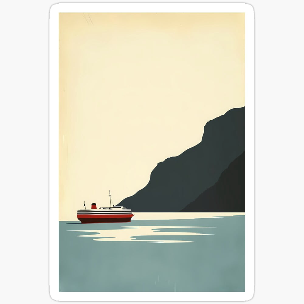 Retro Travel Posters Sticker Kir-6159 - Walmart.com