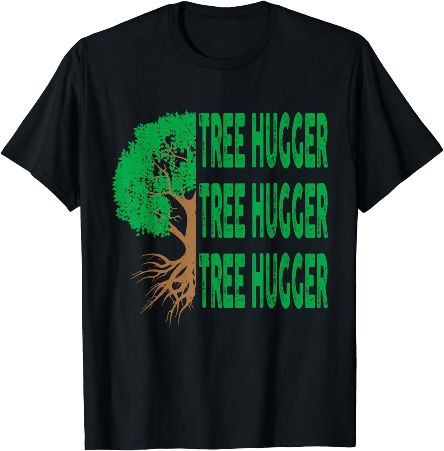 Retro Tree Hugger Environmental Nature Lover T-Shirt - Walmart.com