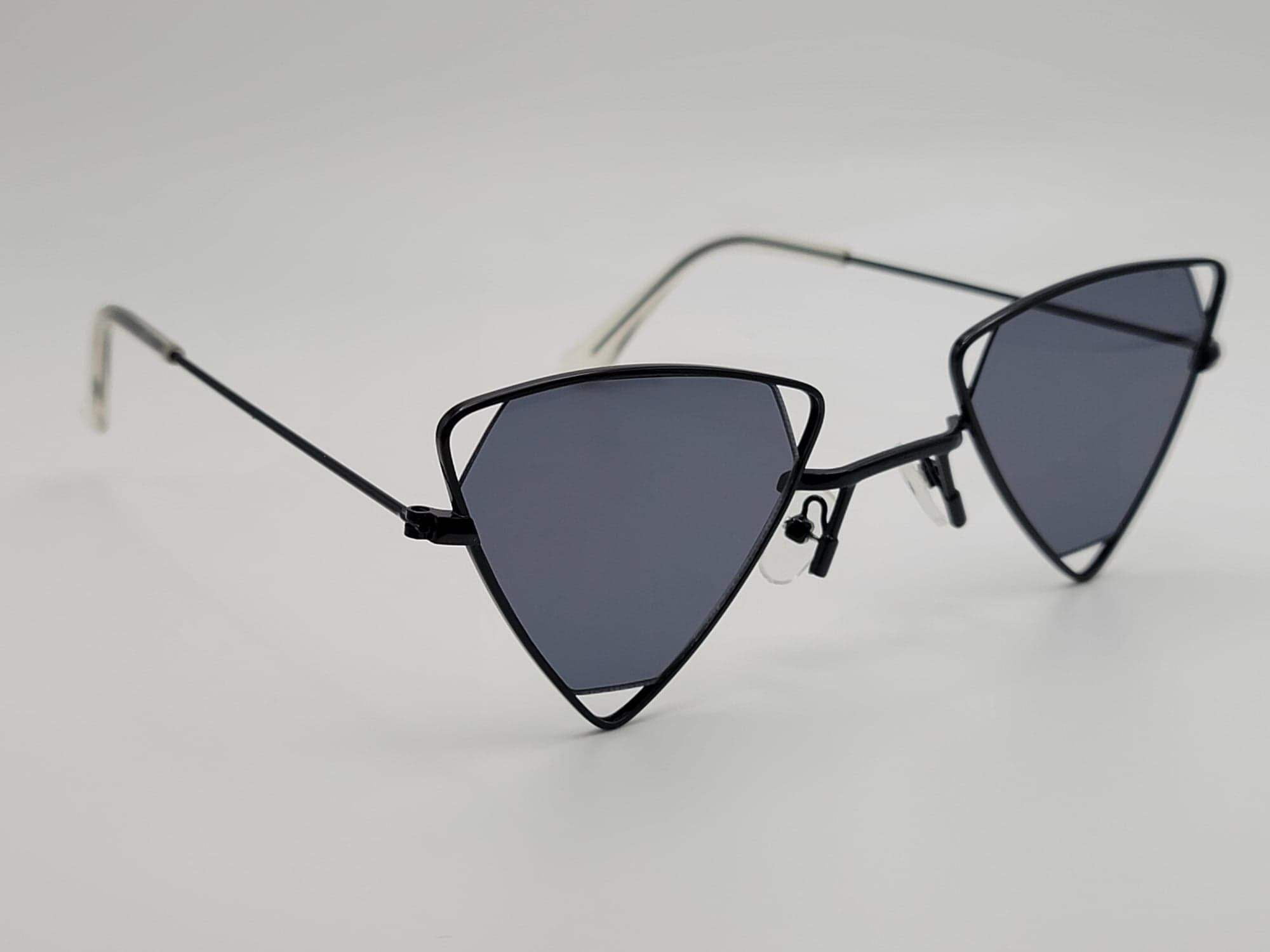 Retro Triangle Cat Eye Sunglasses | Cateye Sunglasses Vintage ...