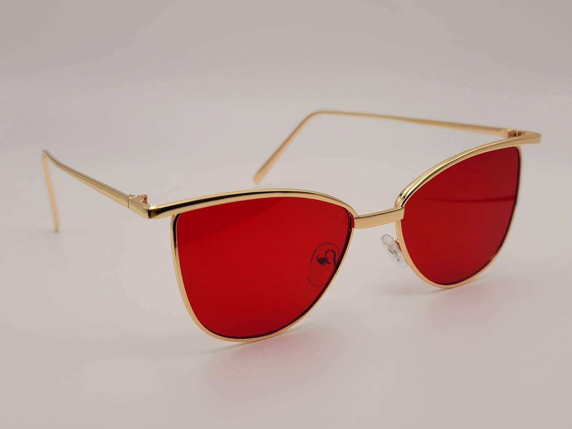 Retro Triangle Cat Eye Sunglasses | Cateye Sunglasses Vintage ...