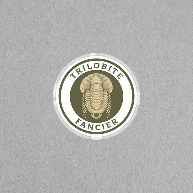 Retro Trilobite Fancier Vinyl Sticker - Fossil Lover Gift Ideaphone ...