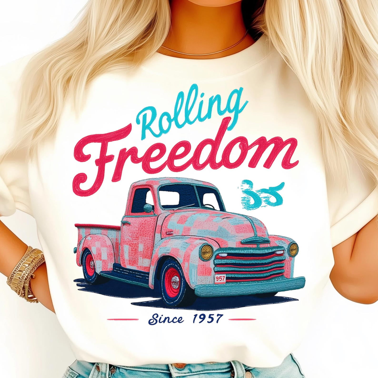 Retro Truck shirt, Vintage Ride shirt, Classic Car shirt, Freedom Ride ...