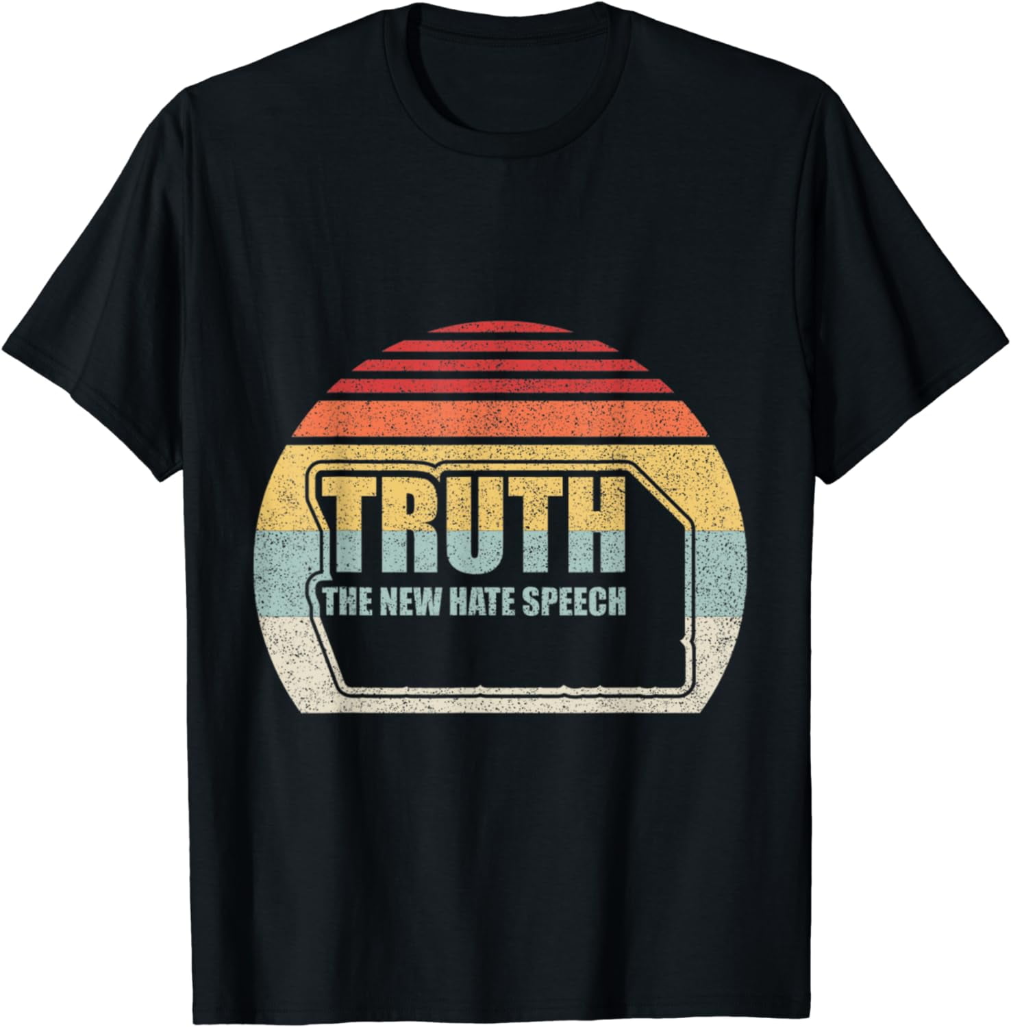 Retro Truth The New Hate Speech Political Correctness T-Shirt-M ...