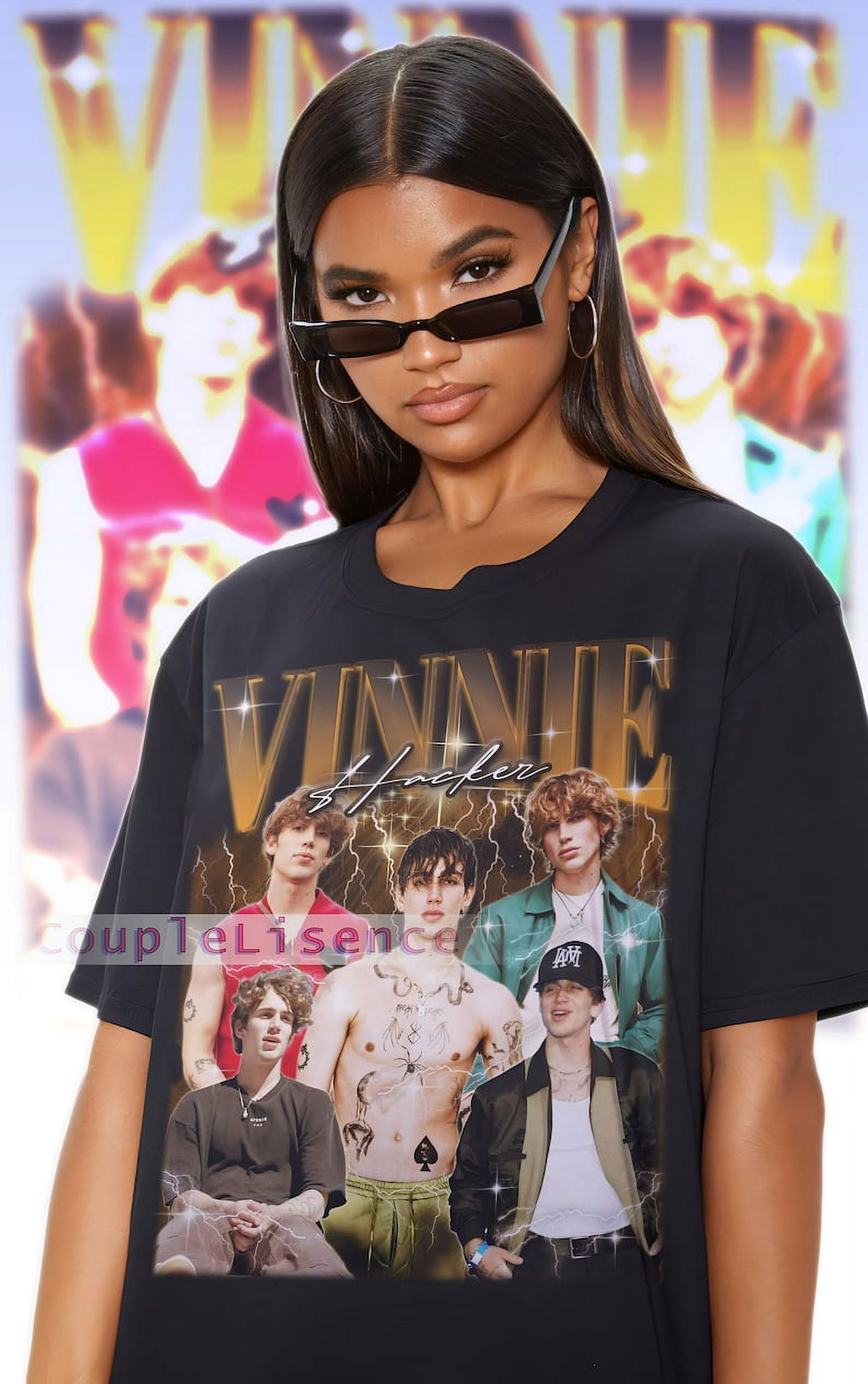 Retro VINNIE HACKER Shirt | Vinnie Hacker Fan Tees | Vinnie Hacker Homage Retro | Vinnie Hacker ...