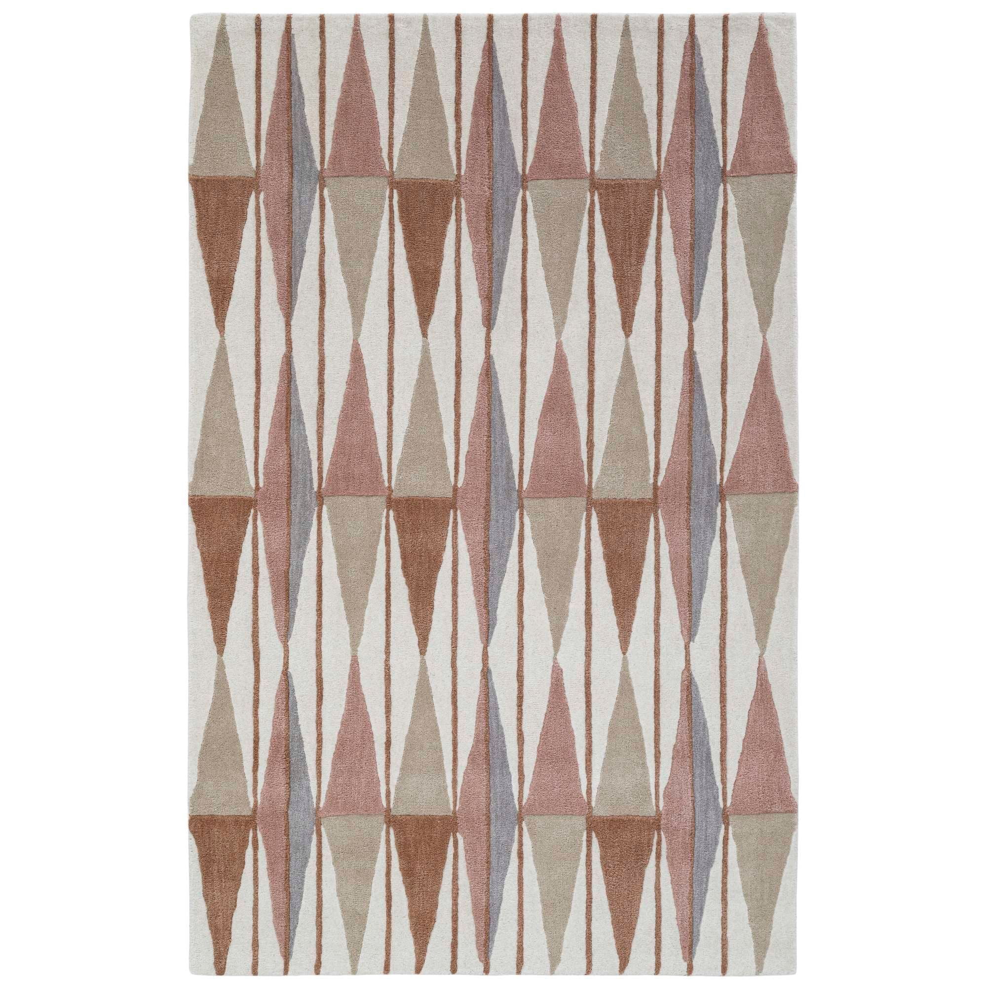 Retro Verve Area Rug, Rust - 2'x3' - Walmart.com