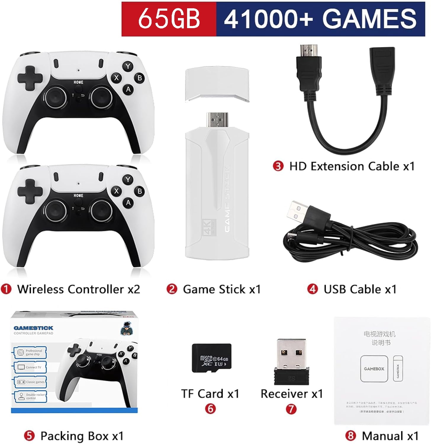 Retro Video Game Console,Retro Play Game Stick,Nostalgia Stick Game ...