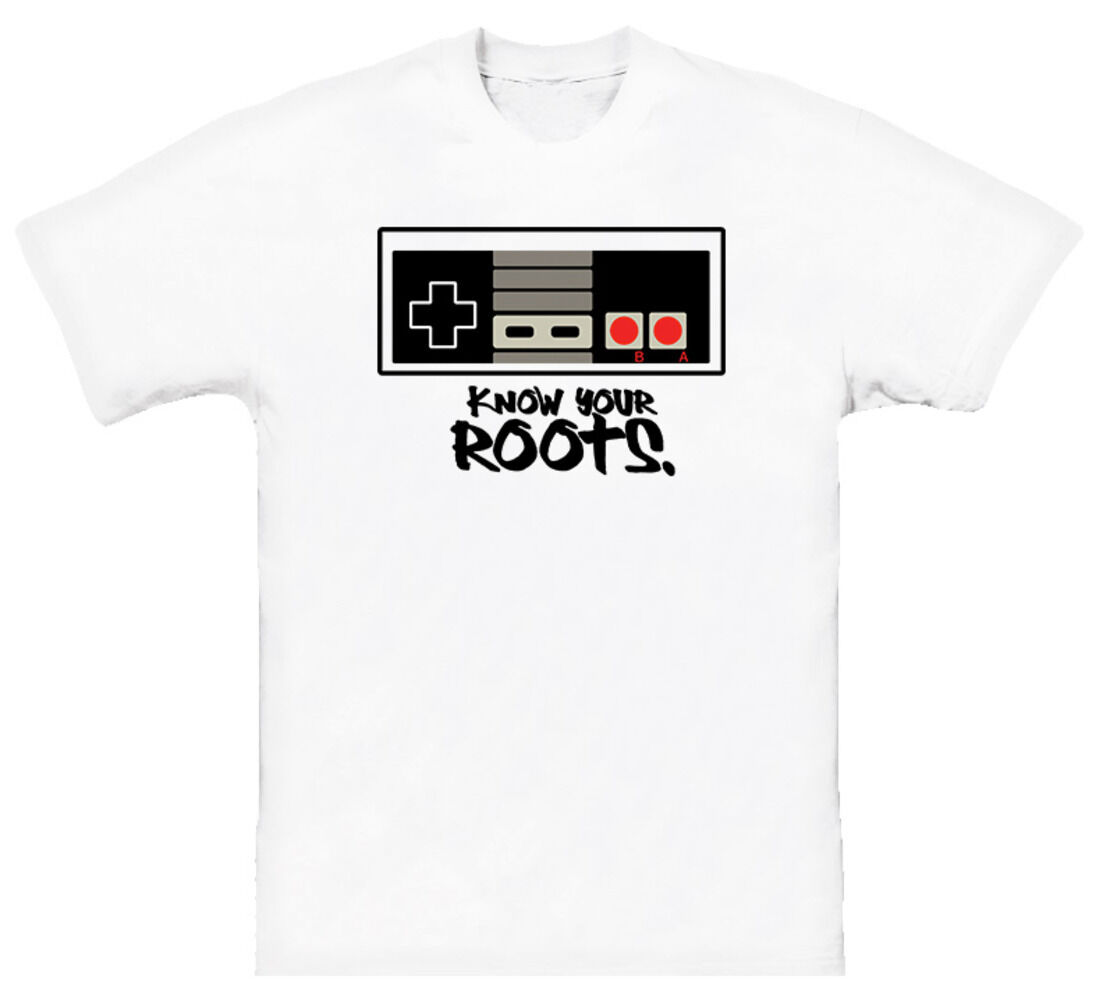 Retro Video Game Know Your Roots T Shirt - Walmart.com