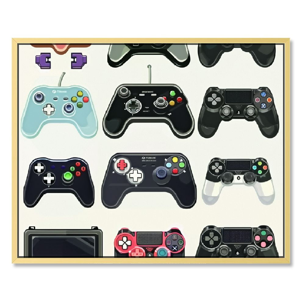 Retro Video Game Posters for Walls Room Decor, Video Game Room Decor ...