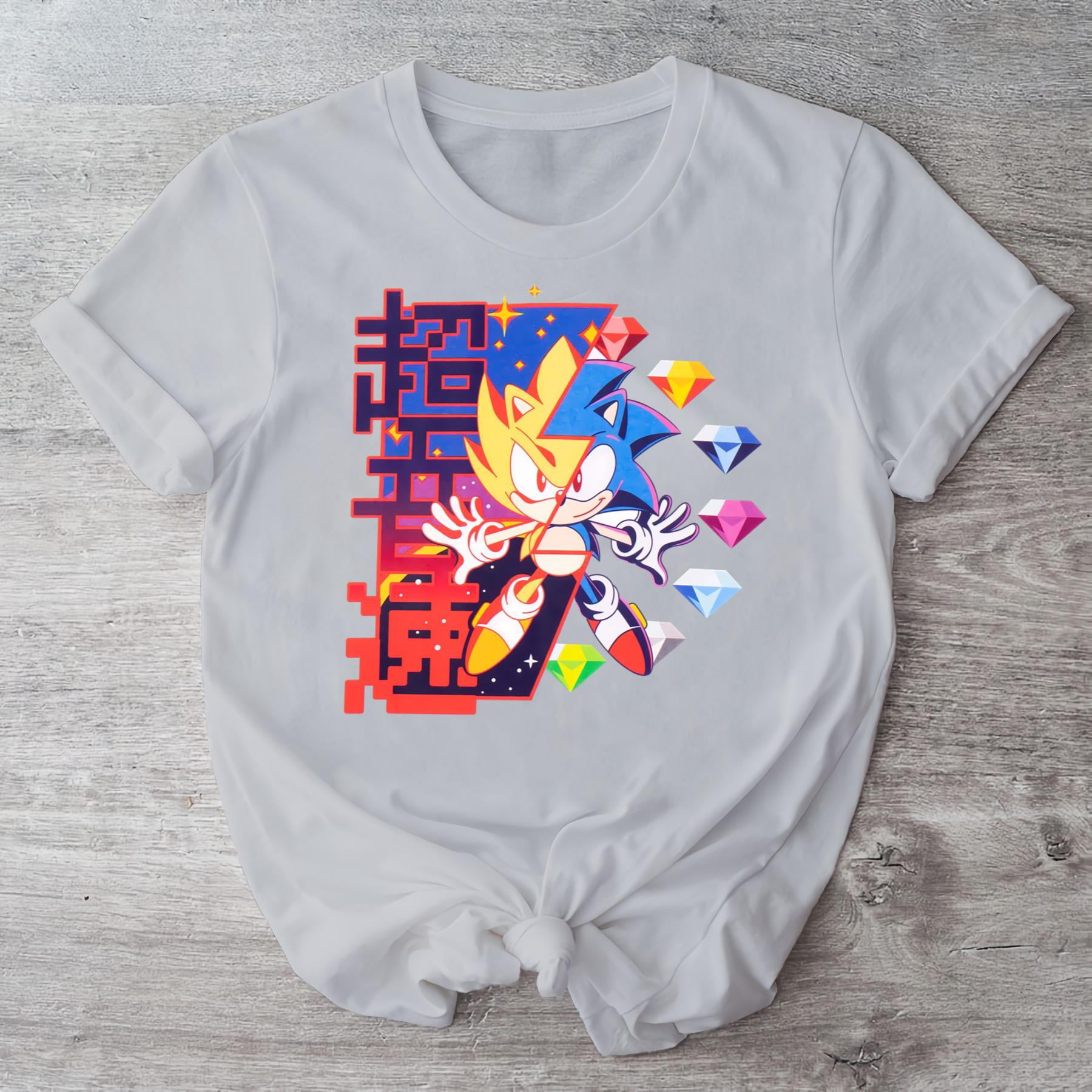 Retro Video Game T-Shirt, Super Fast Character Graphic Tee, 90s Gamer ...