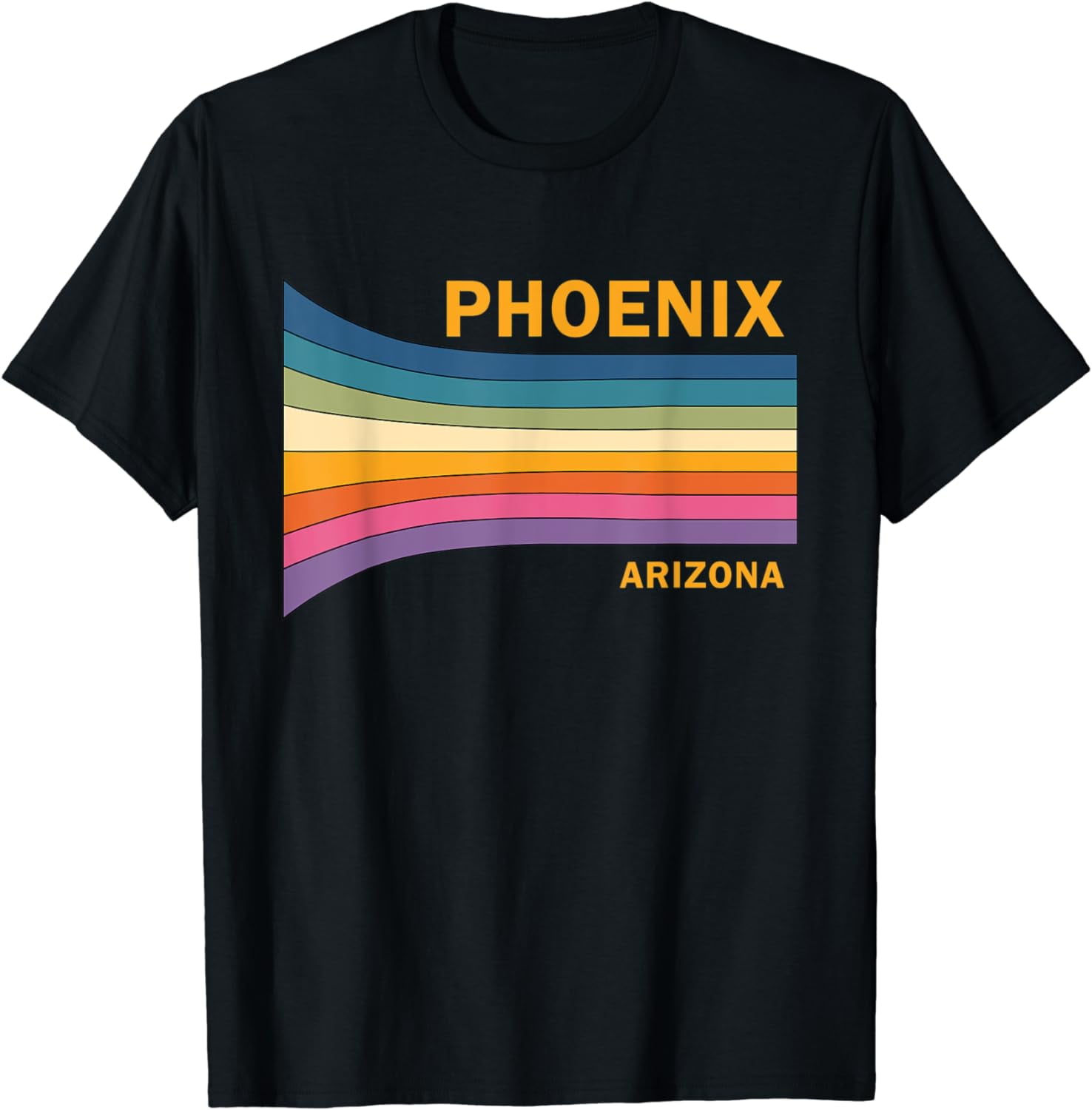 Retro Vintage 70s Phoenix Arizona T-Shirt - Walmart.com