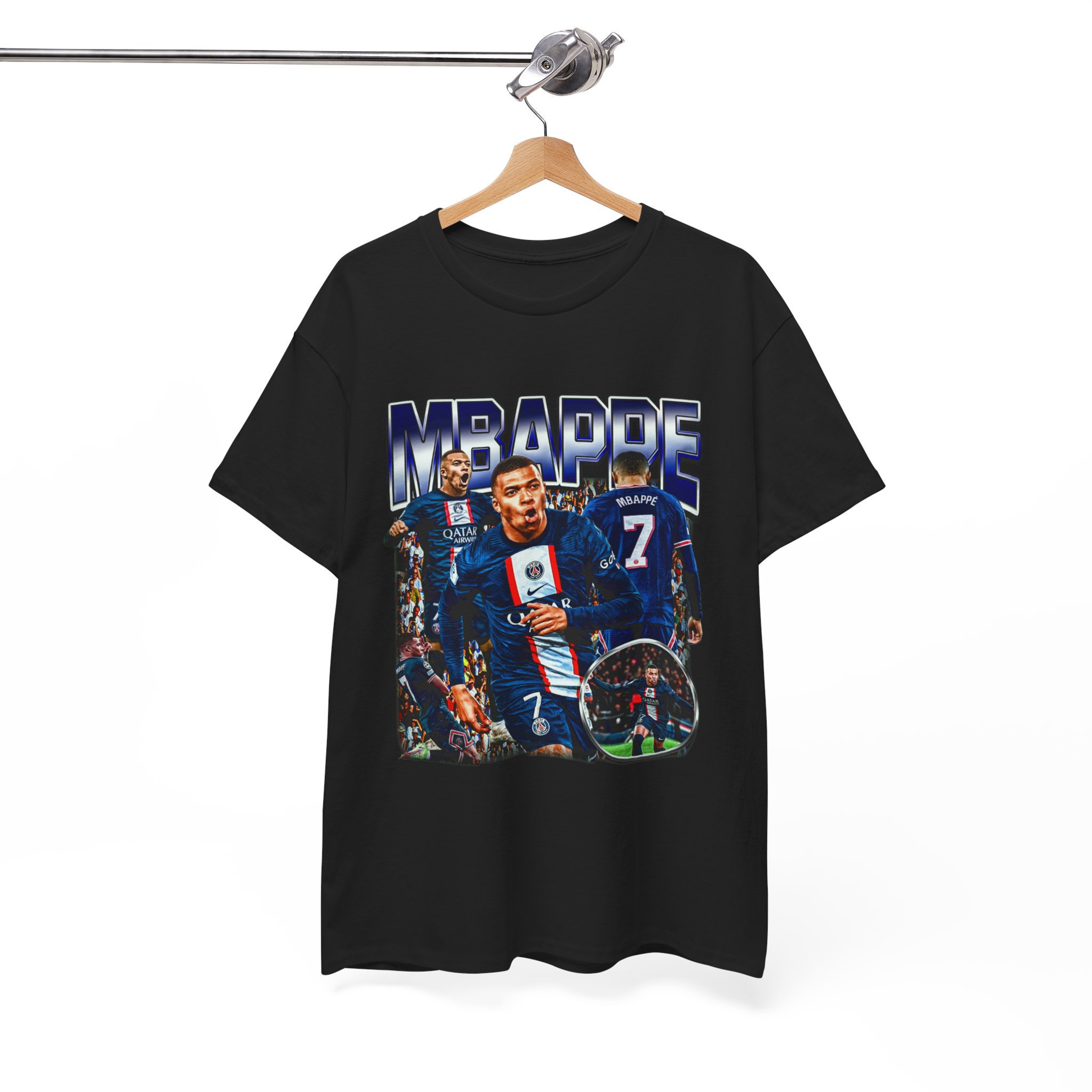 Retro Vintage 90s Graphic Mbappe T-Shirt, Mbappe PSG Tee, Mbappe T ...