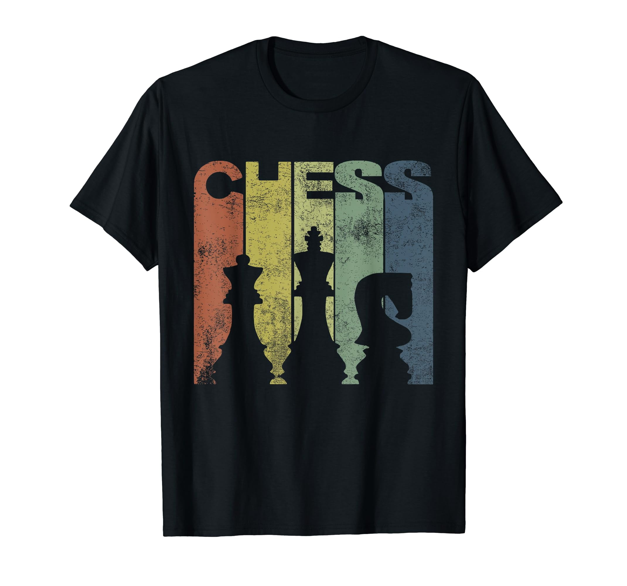 Retro Vintage Chess Birthday Gift Chess Player Kids Boy Girl T-Shirt ...