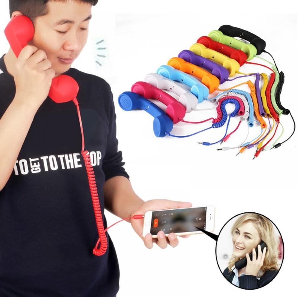 Retro Vintage Corded Phone Handset - Classic POP for iPhone, iPad, iPod ...
