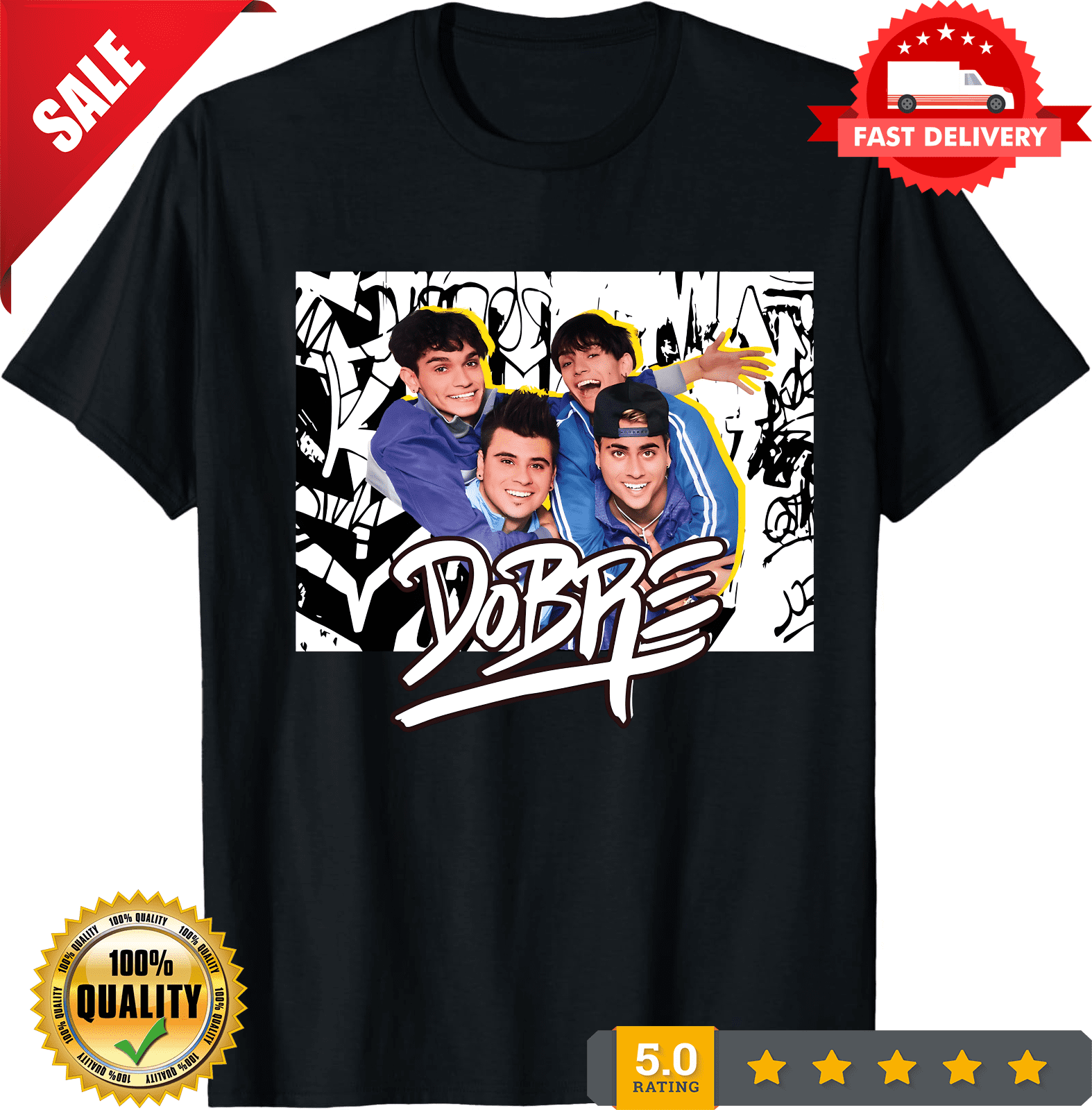 Retro Vintage Dobre Brothers Tshirt, LIMITED EDITION-TH67089 - Walmart.com