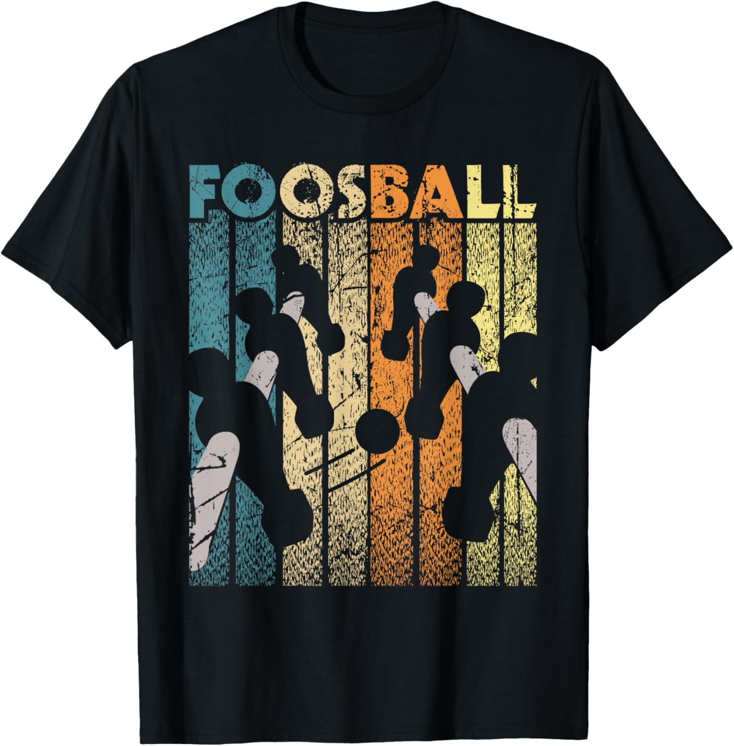 Retro Vintage Foosball Player Table Football Soccer T-Shirt - Walmart.com