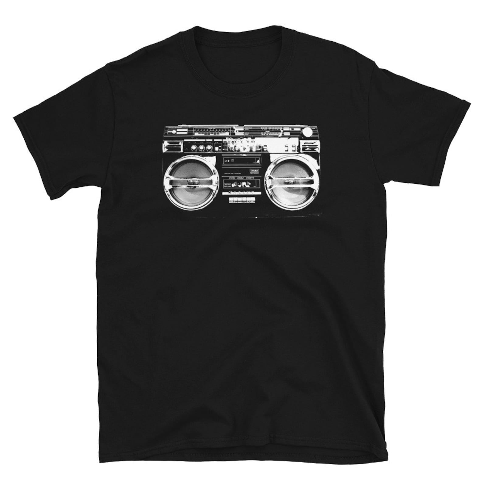 Retro Vintage Ghettoblaster 80s 90s Hip Hop Rap Boom Box Breakdancing ...