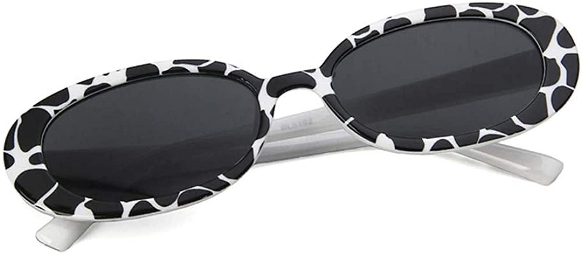 Retro Vintage Narrow Cat Eye Sunglasses For Women Clout Goggles Plastic