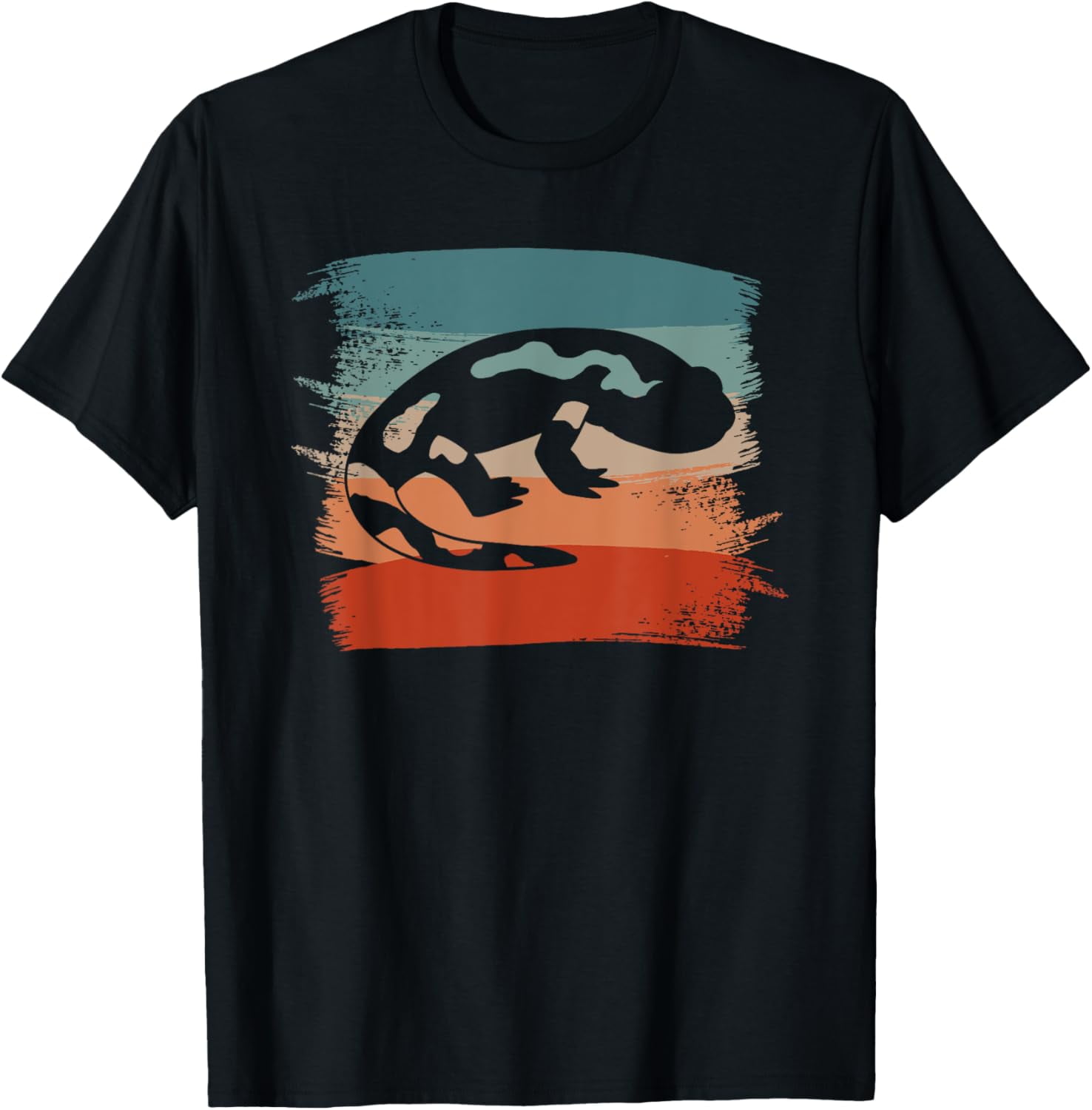 Retro Vintage Salamander Salamanders T-Shirt - Walmart.com