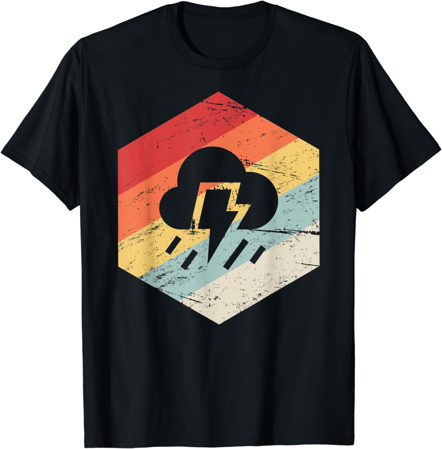 Retro Vintage Storm Chasing T-Shirt - Walmart.com