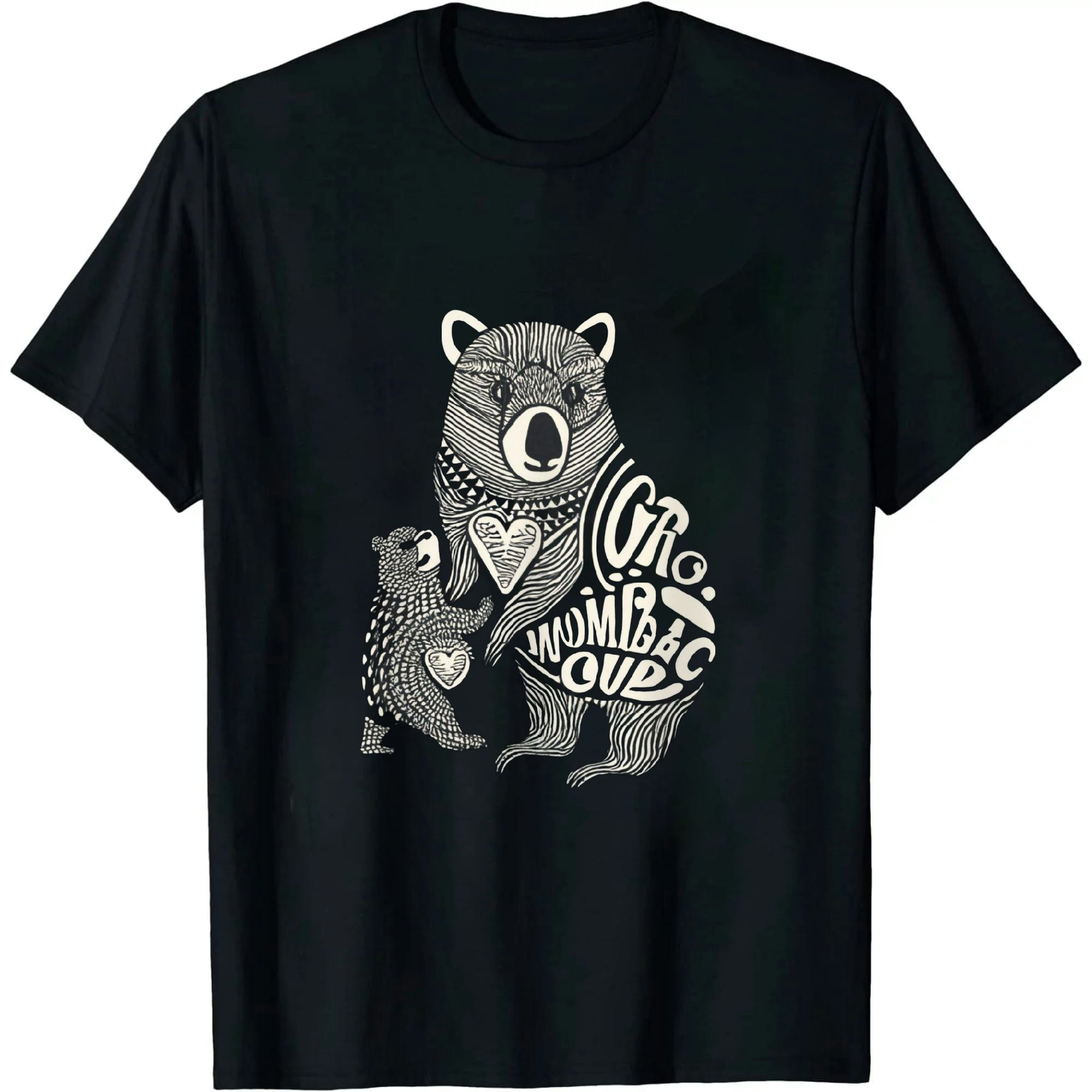 Retro Vintage Style Australia Animal Wombat T-Shirt - Walmart.com