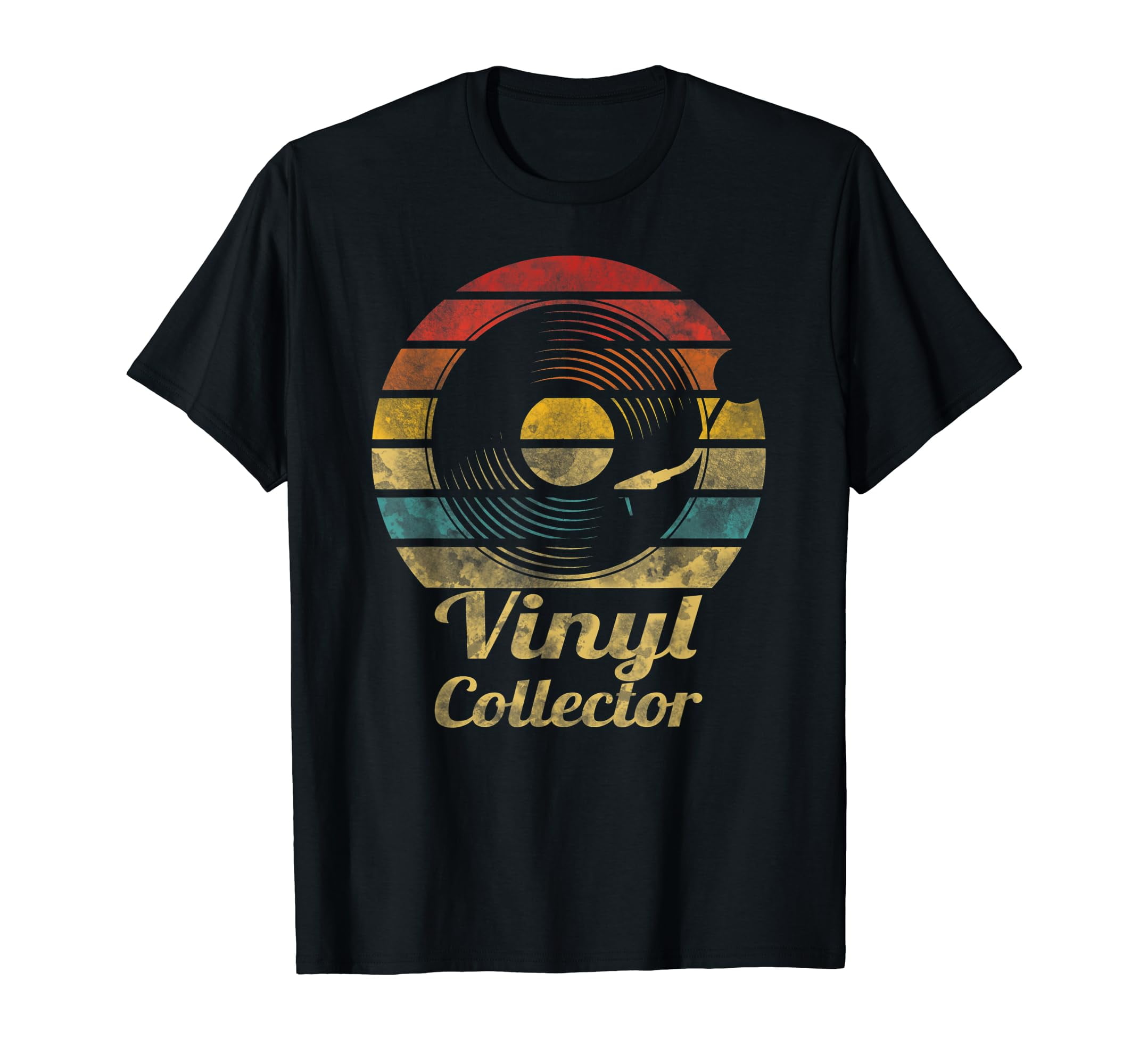 Retro Vinyl Collector Record Player T-Shirt - Walmart.com