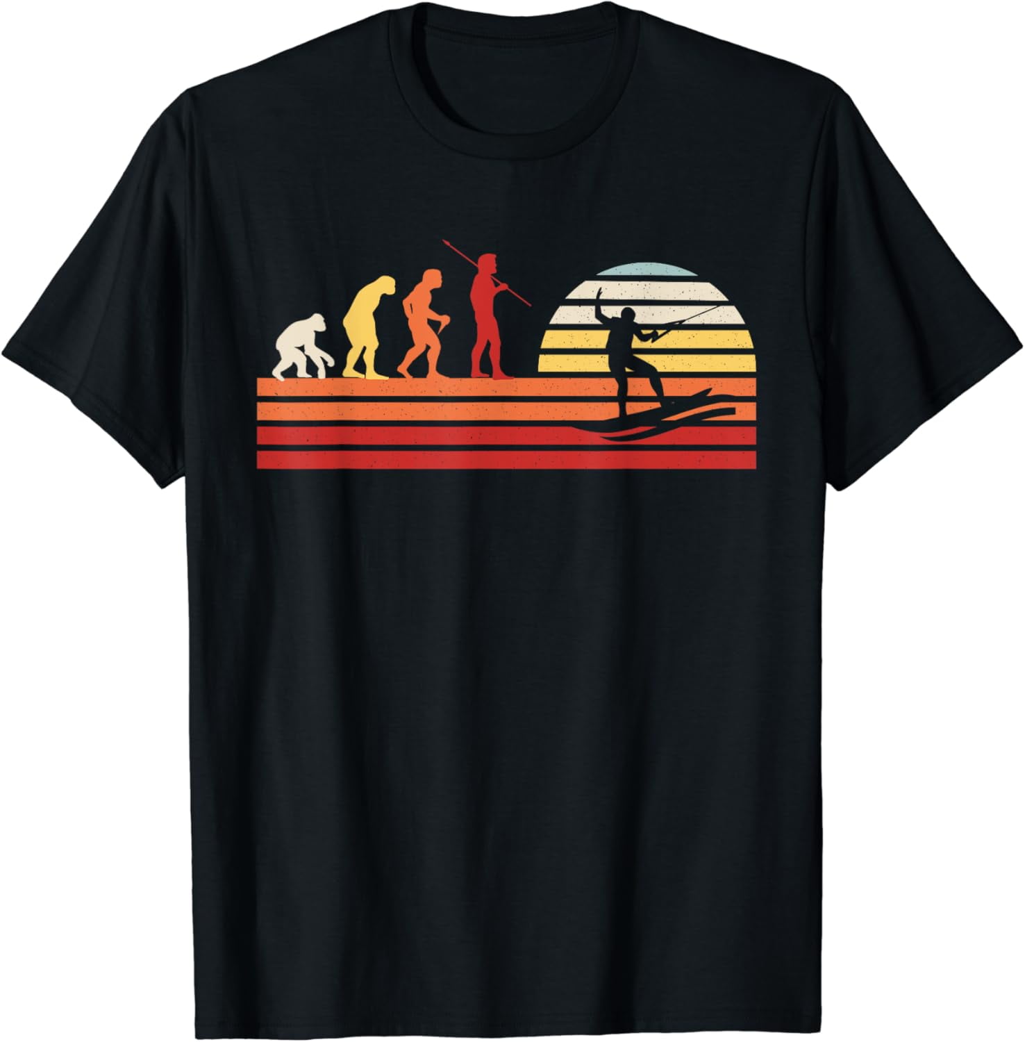 Retro Wakeboarder Wakeboard - Vintage Wakeboarding T-Shirt mens t shirt ...