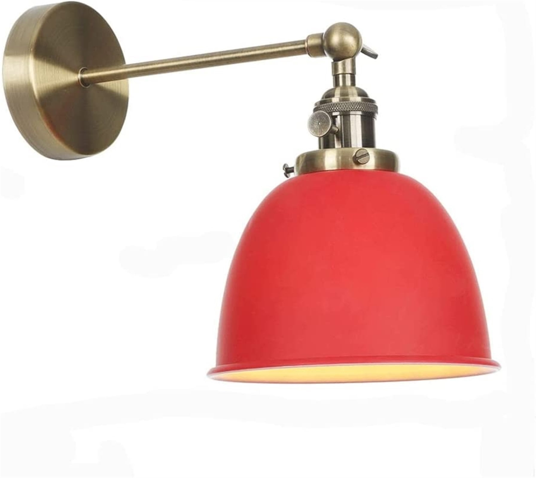 Retro Wall Lamp, Adjustable Wall Sconce, Bedside Reading Lamp, Swing ...