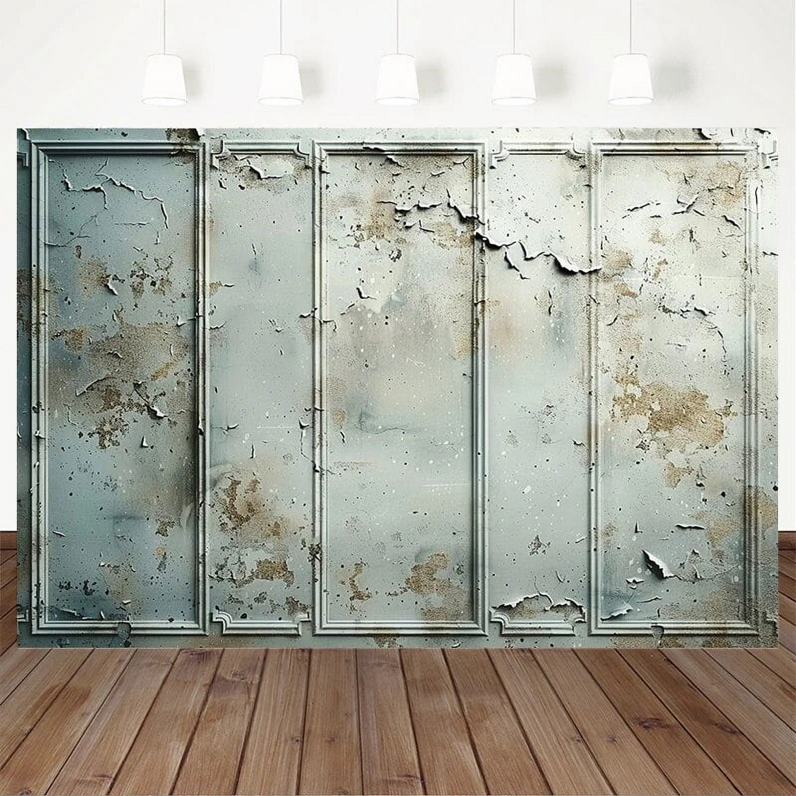 Retro Wall Photography Backdrop Square Border Marble Texture Background ...