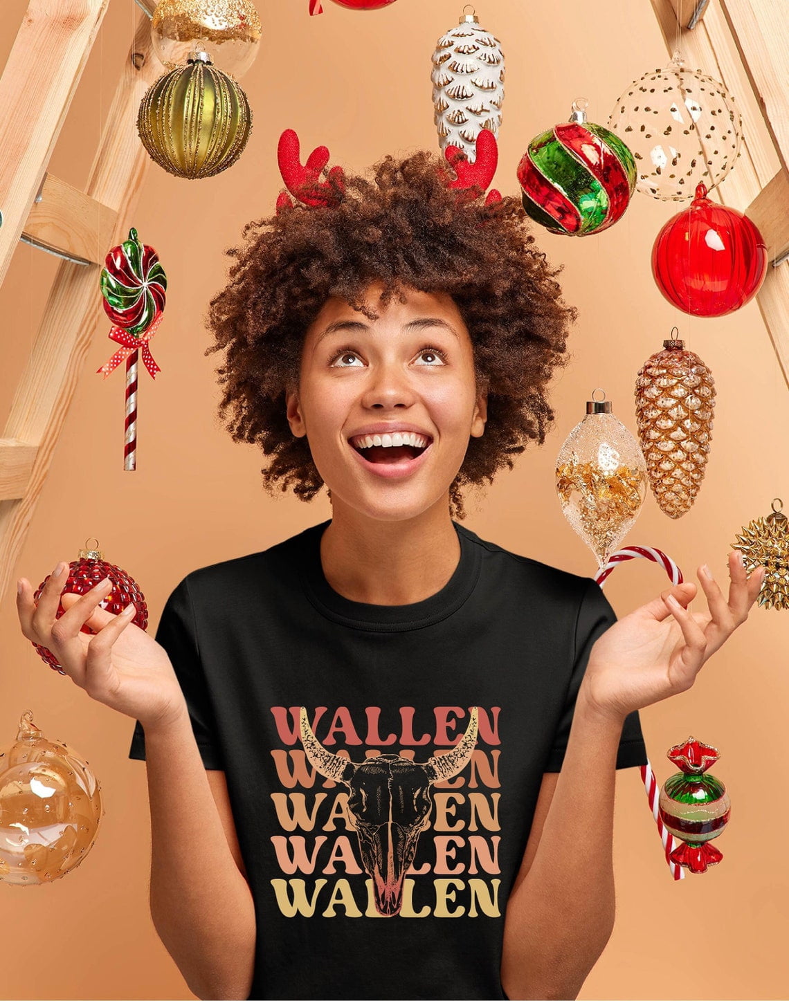Retro Wallen Shirt, Wallen Bull Shirt, Wallen Bullhead Tee, Wrangler ...