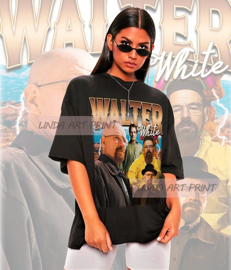 Retro Walter White Shirt - Walter White Tshirt,Walter White T-shirt ...