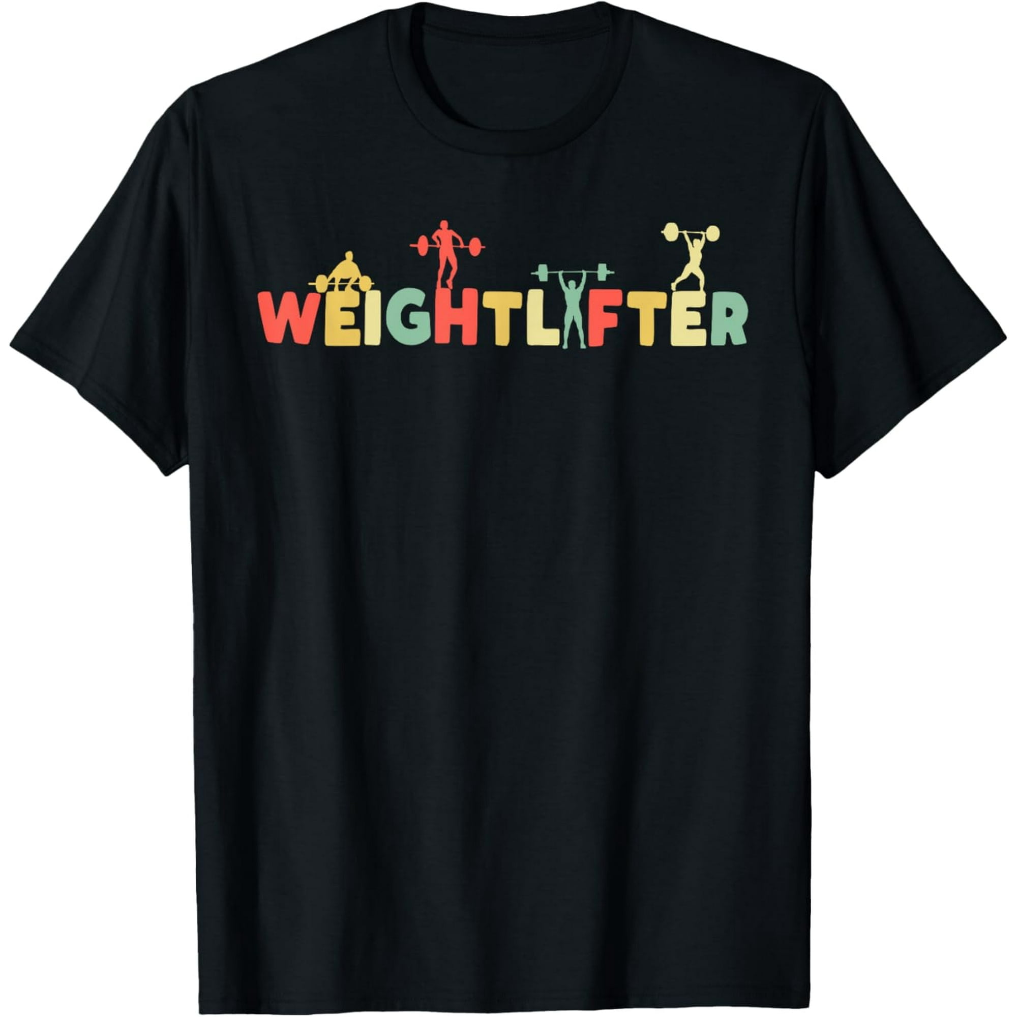 Retro Weightlifting - Vintage Weightlifter Weightlifting T-Shirt ...