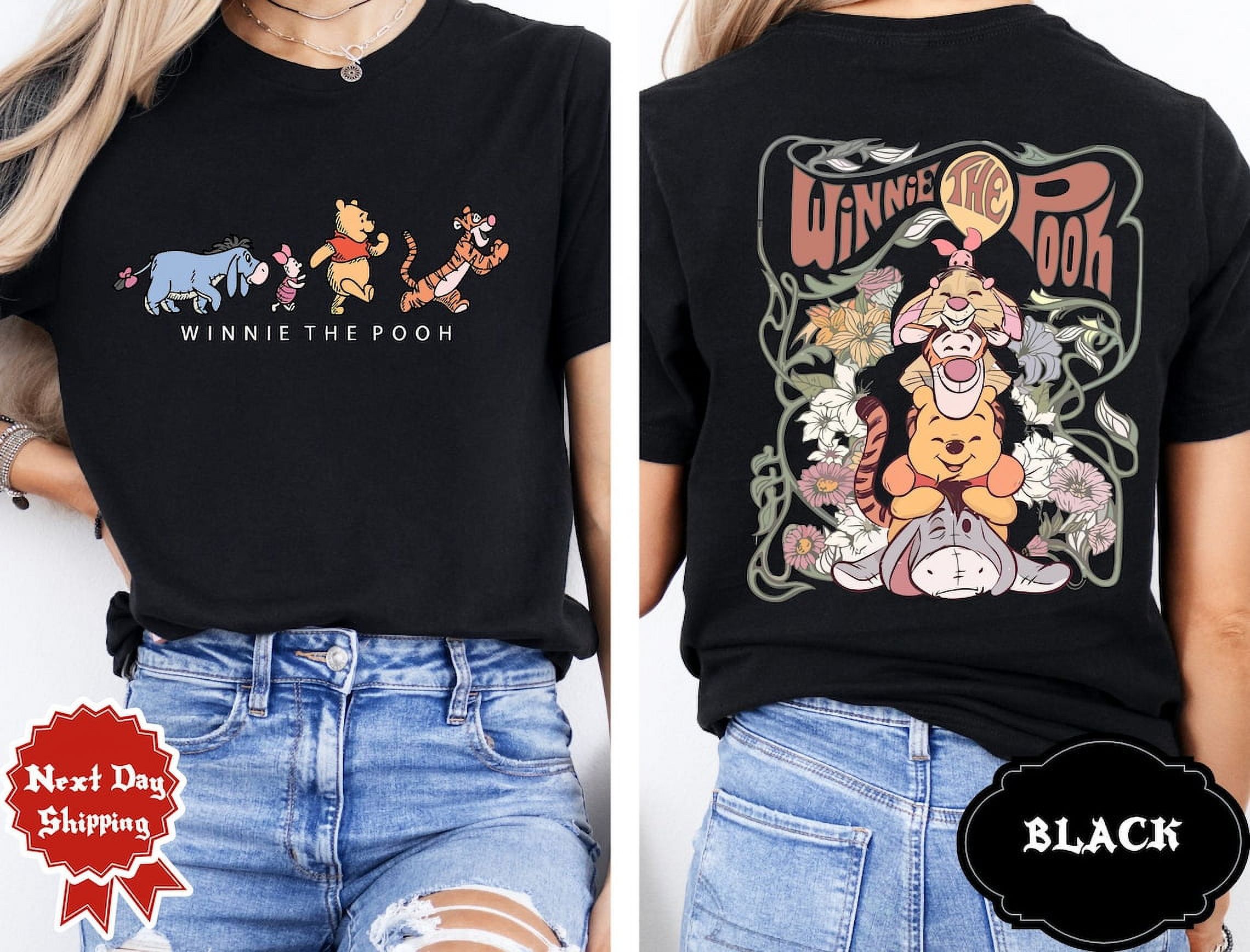 Retro Winnie The Pooh Shirt, Pooh And Friends Tshirt, Disney Pooh Shirt ...