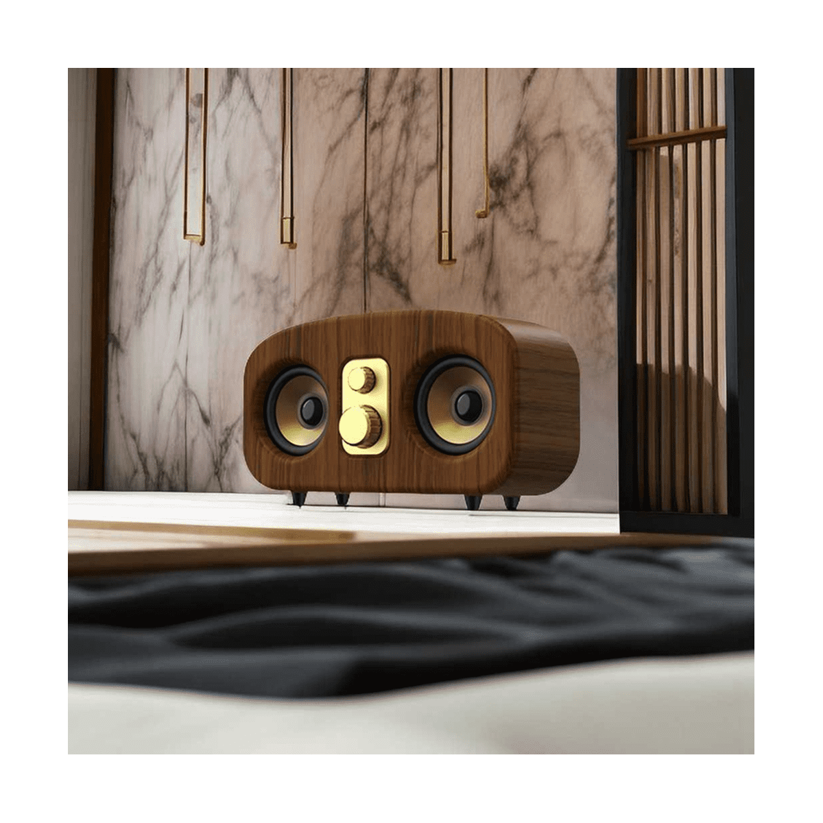 Retro Wireless Bluetooth Speaker Subwoofer Computer Desktop Game Sound ...