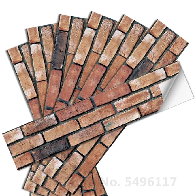 Retro Wood Grain Stairs Stickers Self-adhesive Vinyl Desktop Sticker ...