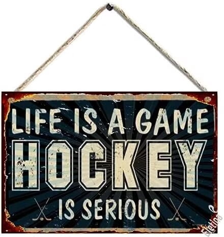 Retro Wooden Signs/Life is a Game, is serious Wood Sign,Home Wooden ...
