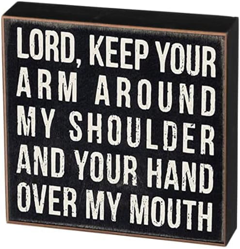 Retro Wooden SignsLoro,Keep Arm Around My Shoulder Wood Sign,Home ...