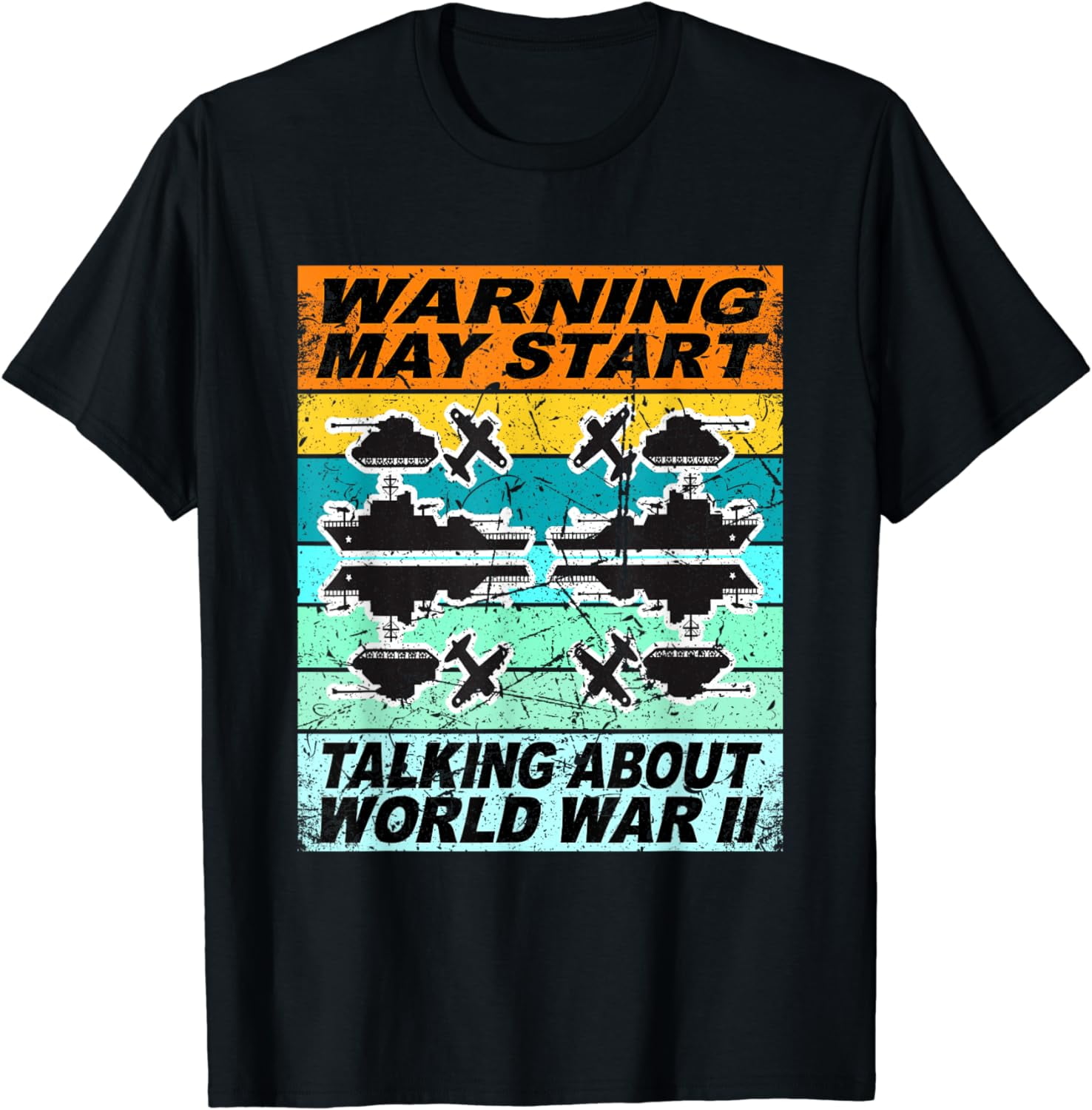 Retro World War 2 Memorabilia Shirt World War II WW2 Gear T-Shirt ...