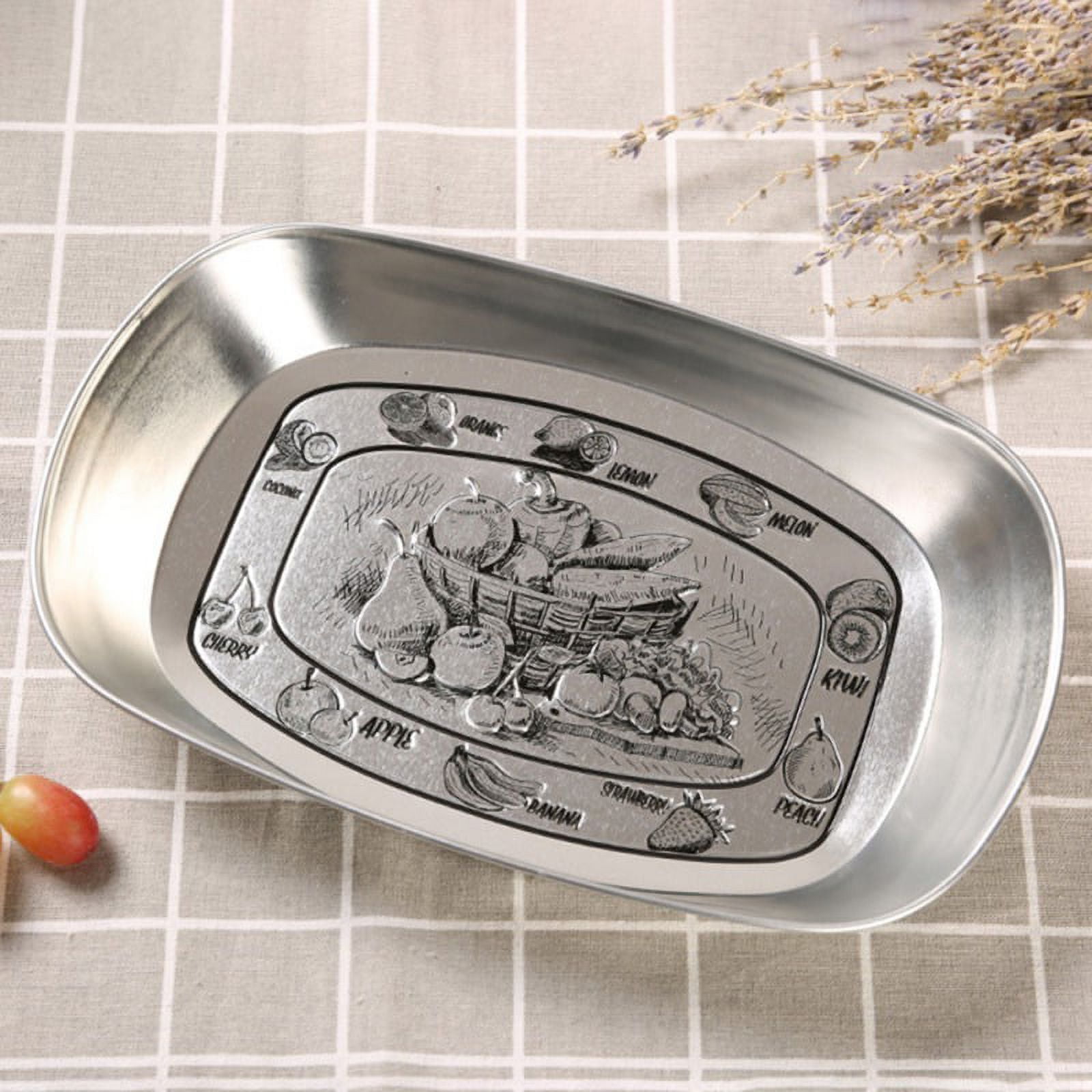 Retro Worn Pallet Rectangular Dessert/Salad Plates, Ceramic Small ...